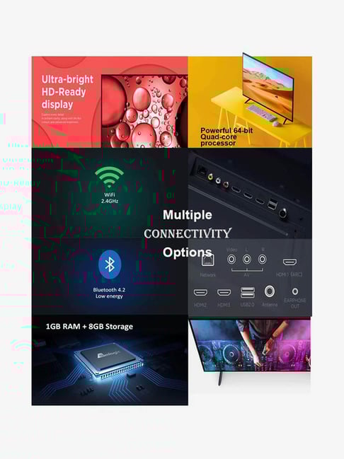 Mi 80 cm (32 Inches) Android Smart HD Ready LED TV 4A PRO (Black, 2019 Range) from Xiaomi at ...