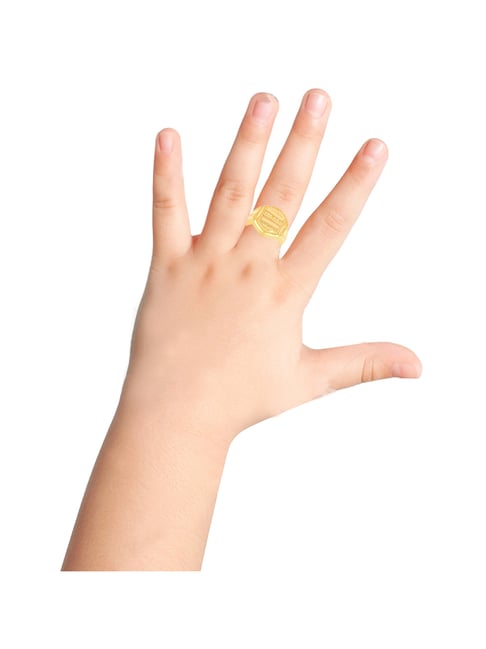 Buy Malabar Gold and Diamonds 22 kt Gold Ring for Kids Online At Best ...