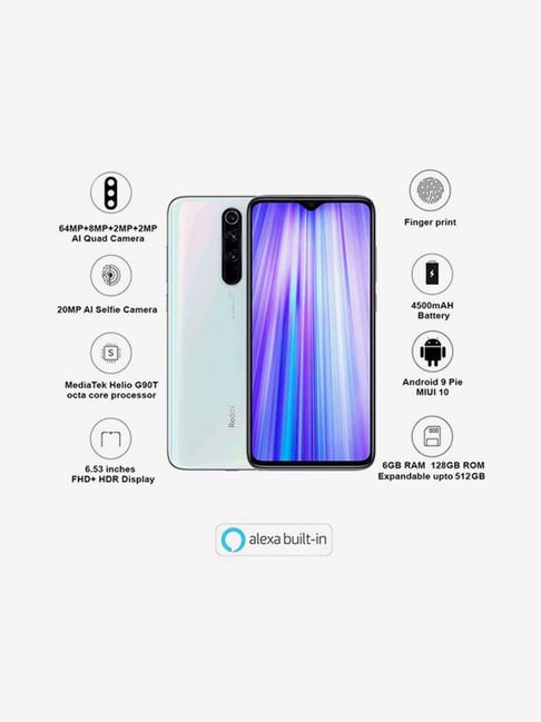 Buy Xiaomi Redmi Note 8 Pro 128 GB 6 GB RAM, Dual Sim 4G Online At Best ...