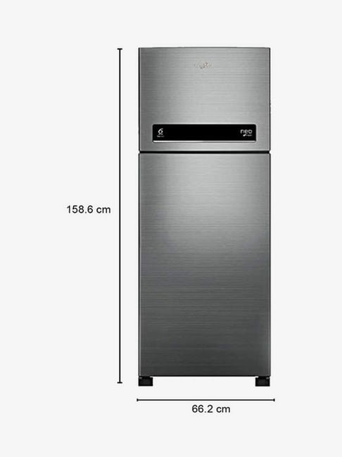 Buy Whirlpool 265L 2 Star 2020 Frost Free Double Door Refrigerator ...