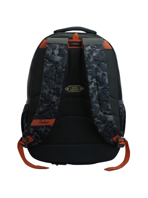 Buy Skybags Astro Extra Army 36 ltrs Olive Green Medium Backpack Online ...