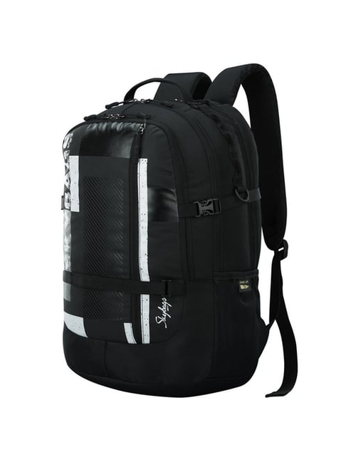 Buy Skybags 33 Ltrs Black Medium Laptop Backpack with Rain Cover Online At Best Price @ Tata CLiQ