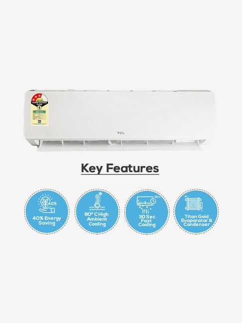 TCL 2 Ton AI Ultra-Inverter 3 Star Copper 2020 Range TAC-22CSD/V3S (R32 ...