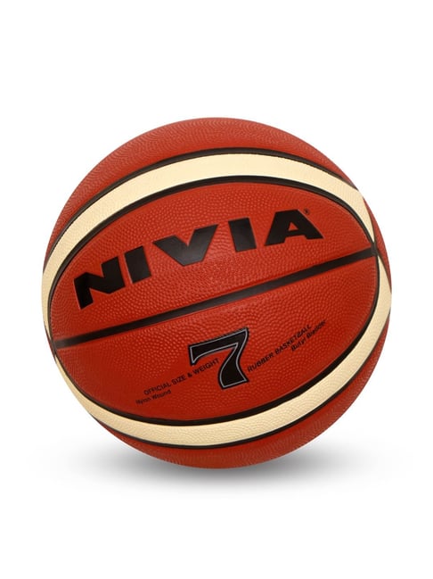 Nivia Engraver Brown Basketball (Size-7)
