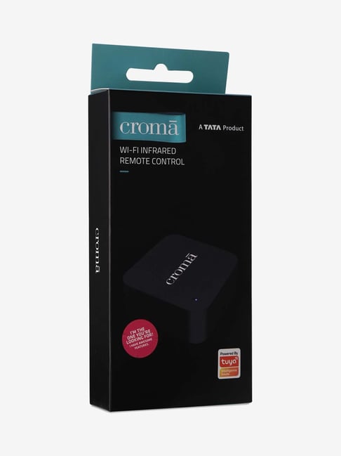 Buy Croma CRCP1006 Smart Wi-Fi Infrared Remote Control (Black) Online ...