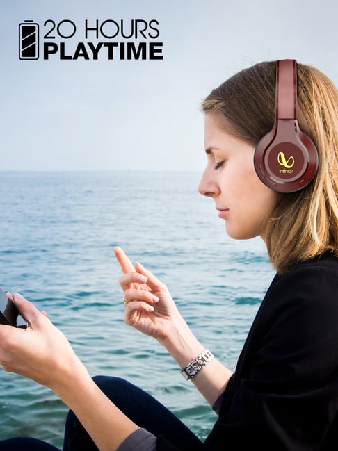 Buy Infinity by Harman Tranz 700 Wireless Bluetooth Headphones with ...