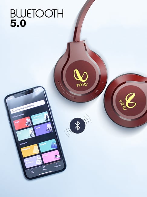 Buy Infinity by Harman Tranz 700 Wireless Bluetooth Headphones with ...