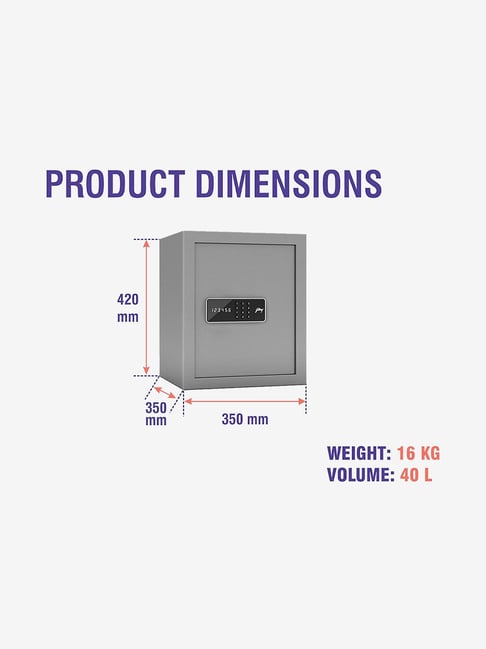 Buy Godrej Security Solutions Forte Pro Digital Home Locker (40L ...