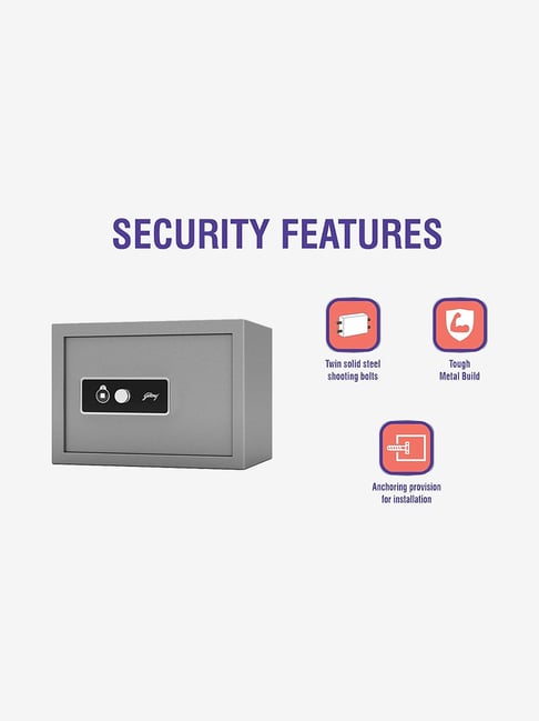Buy Godrej Security Solutions Forte Pro Key Lock Home Locker (15L ...
