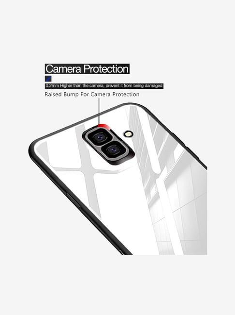 Buy Nkarta Shockproof Mirror Glass Back Mobile Phone Case Covers Online ...