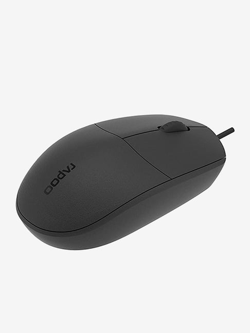 Rapoo Wired Optical Mouse (N100, Black) from Rapoo at best prices on ...