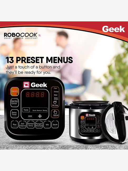 Buy Geek Robocook 5L Electric Cooker with NonStick Pot Online At Best ...