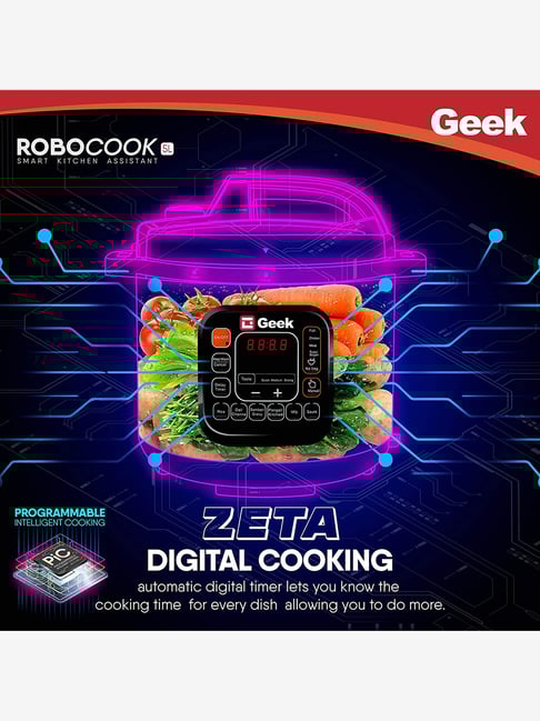 Buy Geek Robocook 5L Electric Cooker with NonStick Pot Online At Best ...