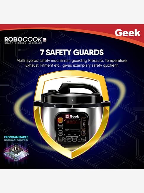 Buy Geek Robocook 5L Electric Cooker with NonStick Pot Online At Best ...