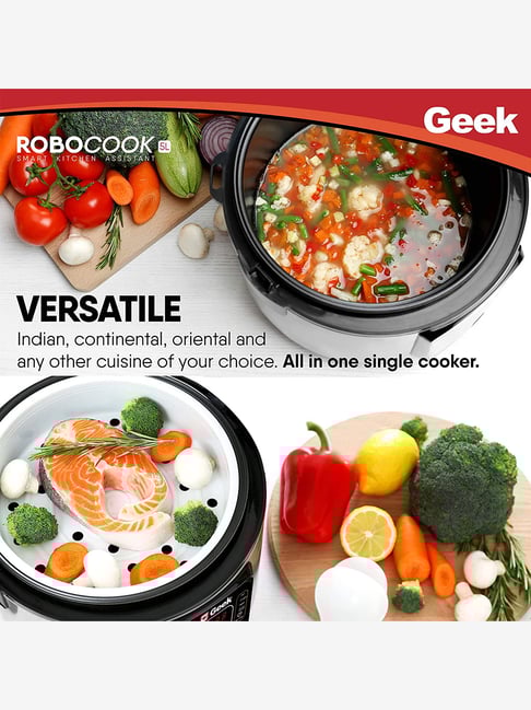 Buy Geek Robocook 5L Electric Cooker with NonStick Pot Online At Best ...