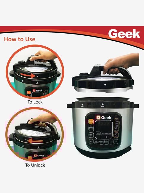 Buy Geek Robocook 5L Electric Cooker with NonStick Pot Online At Best ...
