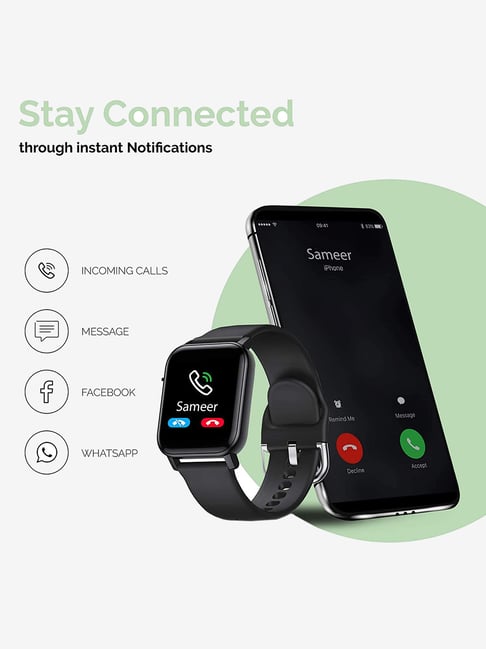 Buy Tagg Verve Smartwatch (Black) Online At Best Price @ Tata CLiQ