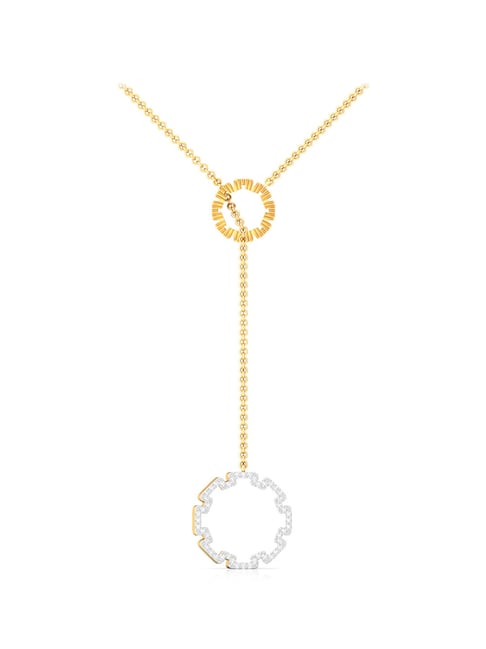 Buy Melorra 18k Gold & Diamond Necklace for Women Online At Best Price ...