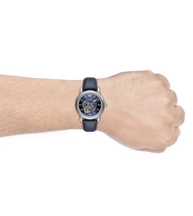 Buy Emporio Armani Luigi AR60011 Blue Dial Watch for Men Online @ Tata ...