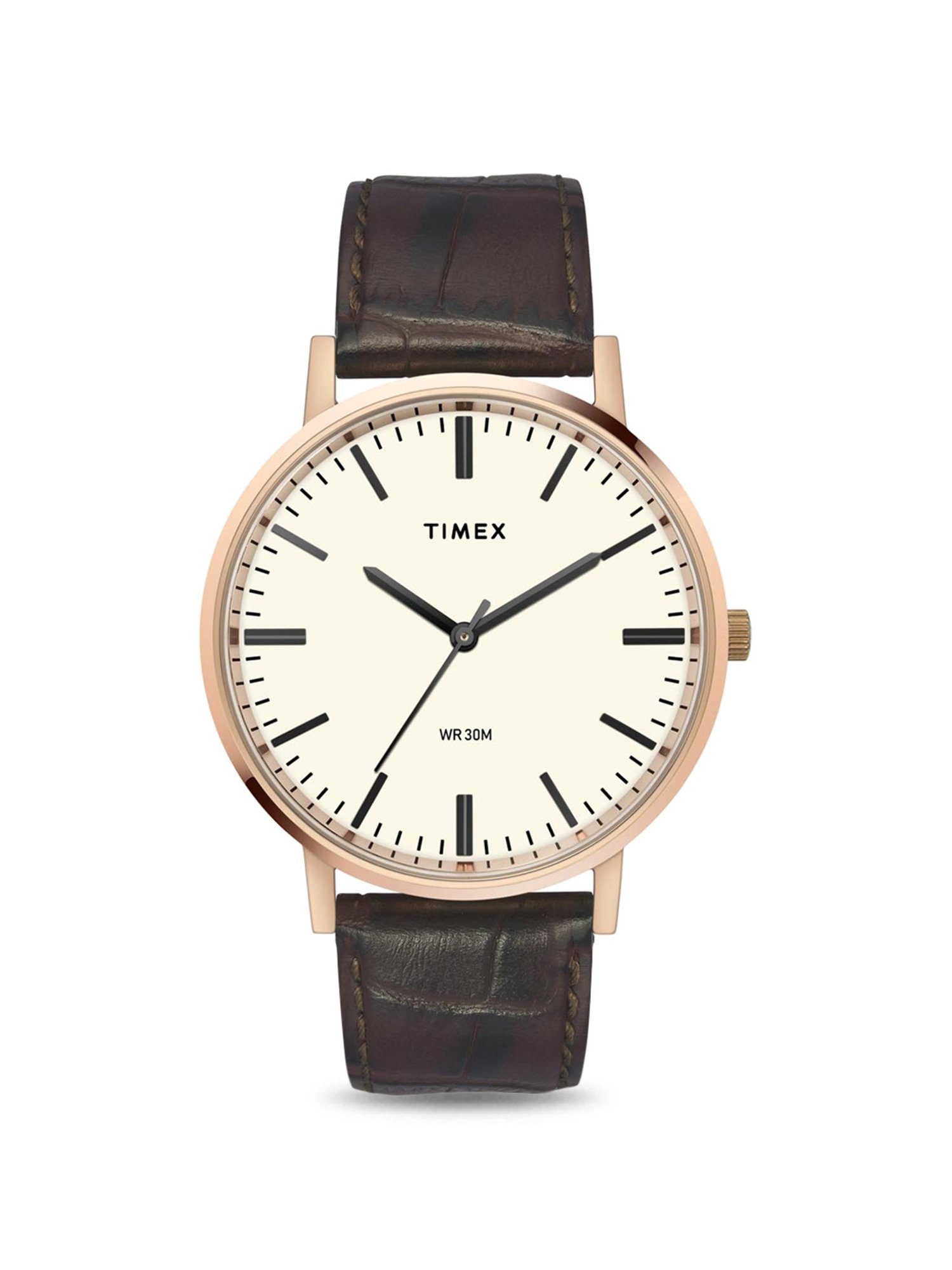 Timex Men Beige Analog Watch