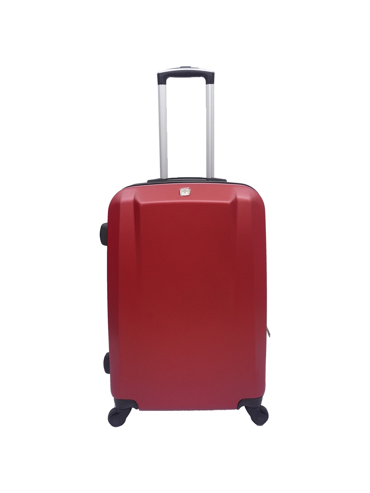 Swiss Gear Spinner Red 4 Wheels Large Hard Cabin Trolley - 51 cm