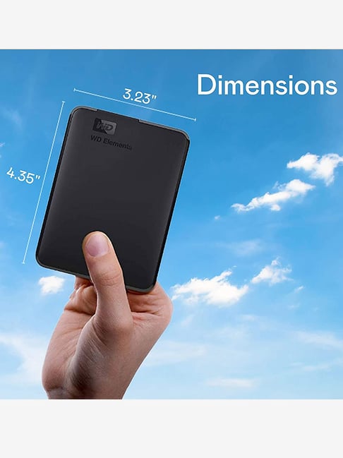 Buy WD Elements 2 TB External Hard Drive (Black) online at TATACLiQ.com