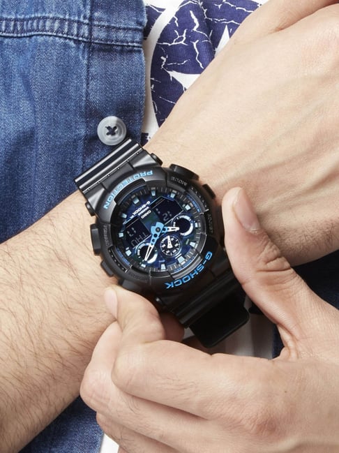 Buy Casio GA-100CB-1A G-Shock Analog-Digital Watch for Men at Best ...