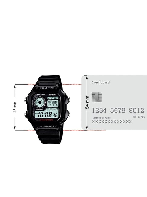 Casio Youth Series AE-1200WH-1AVDF (D097) Digital Watch