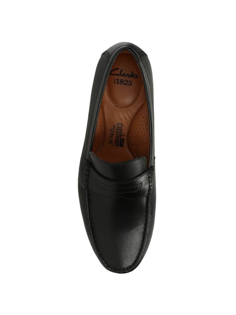 Buy Clarks Claude Lane Black Loafers for Men at Best Price Tata CLiQ