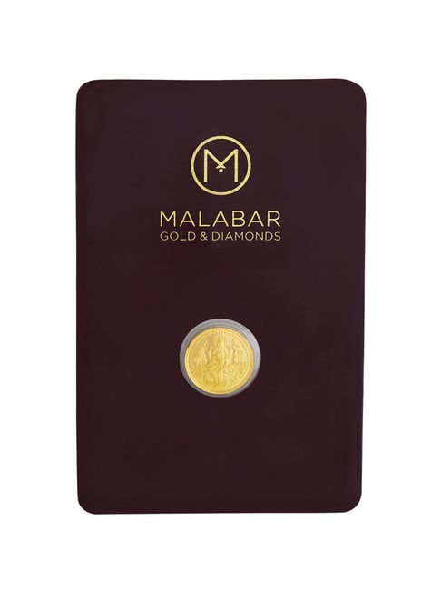 Malabar Gold and Diamonds 24k (999) 2g Gold Coin from Malabar Gold and ...