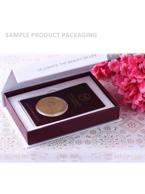 Buy Malabar Gold and Diamonds 24k (999) 2g Gold Coin Online At Best ...