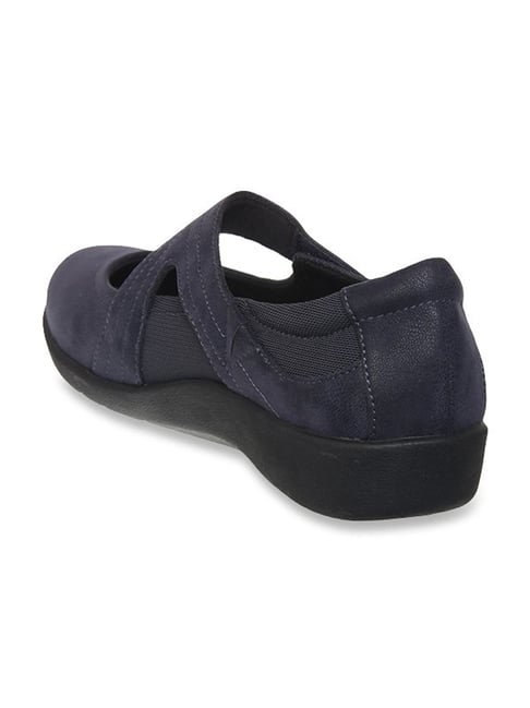 Clarks sillian bella navy store
