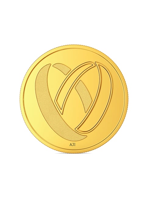 Buy Joyalukkas Vishnu 22k (916) 4g Gold Coin Online At Best Price ...
