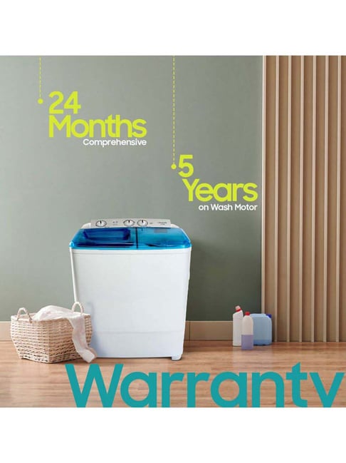 Buy Croma 6.5 kg Semi-Automatic Top Load Washing Machine (CRAW2221 ...