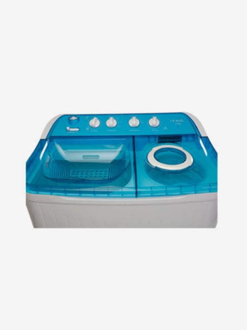 Croma 8.5 Kg Semi-Automatic Top Load Washing Machine (CRAW2222, White ...