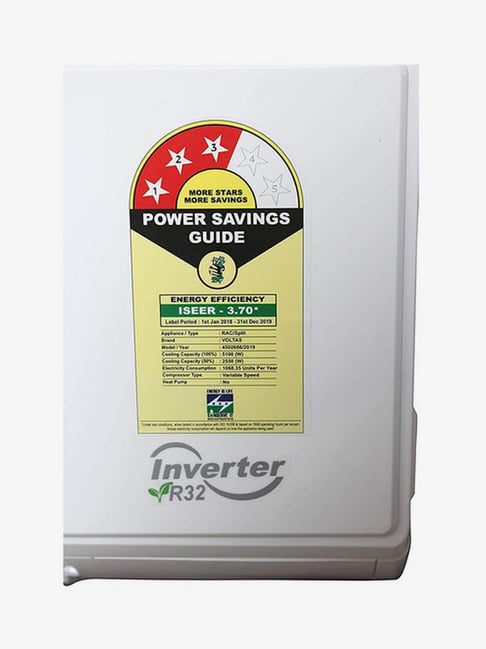 Buy Voltas 1.5 Ton Adjustable Inverter 3 Star Copper 183V ADW(R32 ...