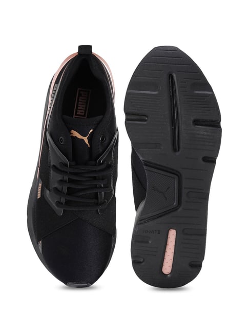 Buy Puma Muse X-2 Metallic Black Sneakers for Women at Best Price ...