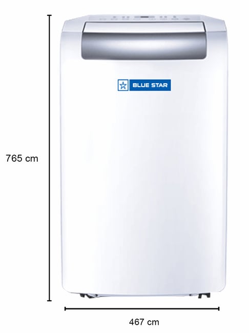 Buy Blue Star 1 Ton (Range 2019) PC12DB (R410A) Portable AC (White ...