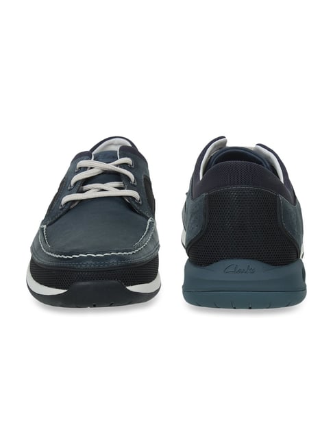 Clarks ormand sail navy casual shoes store