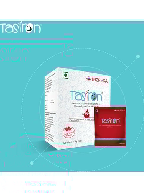 Buy Inzpera Tasiron (Tangy Orange Flavour) - Pack of 3 at Best Price ...