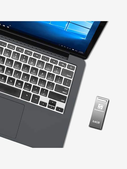 Buy Simmtronics 64GB USB 2.0 Flash Drive (Sliver) Online At Best Price ...