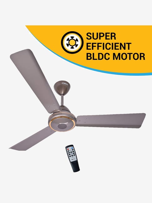 Atomberg Studio Antidust 1200 mm 3 Blades Ceiling Fan with Remote (Sand ...
