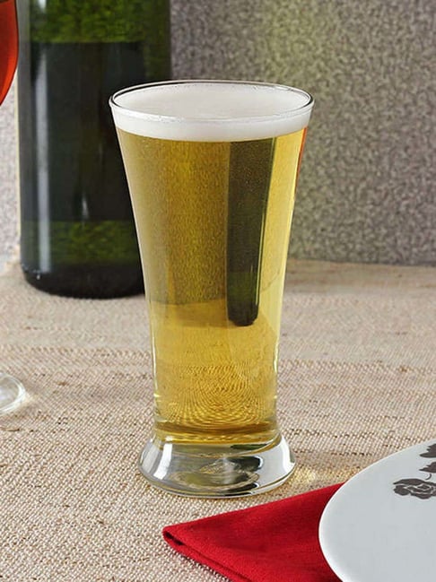 Buy Ocean Pilsner Beer Glasses (300 ml) - Set of 6 at Best Price @ Tata ...
