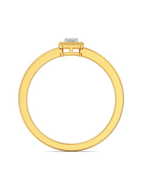Buy Joyalukkas 18k Gold & Diamond Ring for Women Online At Best Price ...