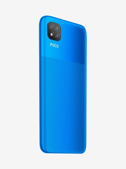 Buy POCO C3 64 GB (Arctic Blue) 4 GB RAM, Dual SIM 4G Online At Best ...