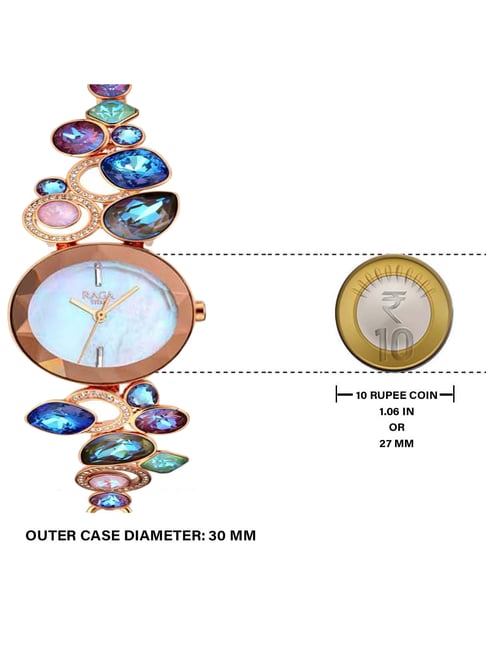 Buy Titan 95126WM01F Raga Moments of Joy Analog Watch for Women at Best ...