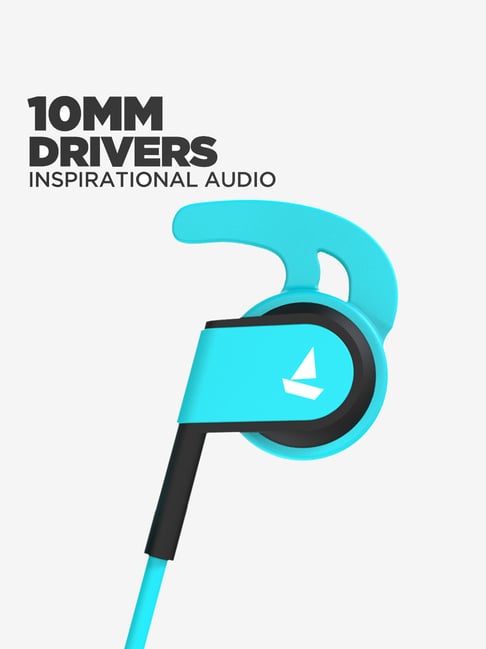 Buy boAt BassHeads 242 Wired Earphone With Mic (Blue) Online At Best ...