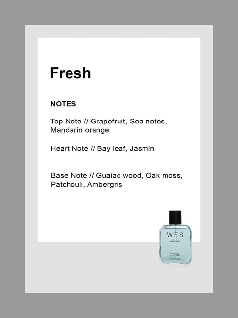 Buy WES Weekend Cool Eau de Parfum for Men - 100 ml Online At Best ...