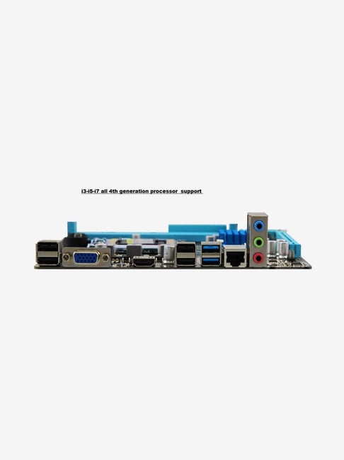 Buy Zebronics Zeb-H81 DDR3 Intel H81 Motherboard (Black) Online At Best ...