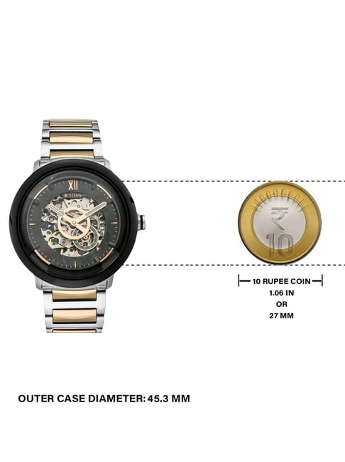 Buy Titan 1848KM01 Grandmaster II Analog Watch for Men at Best Price ...